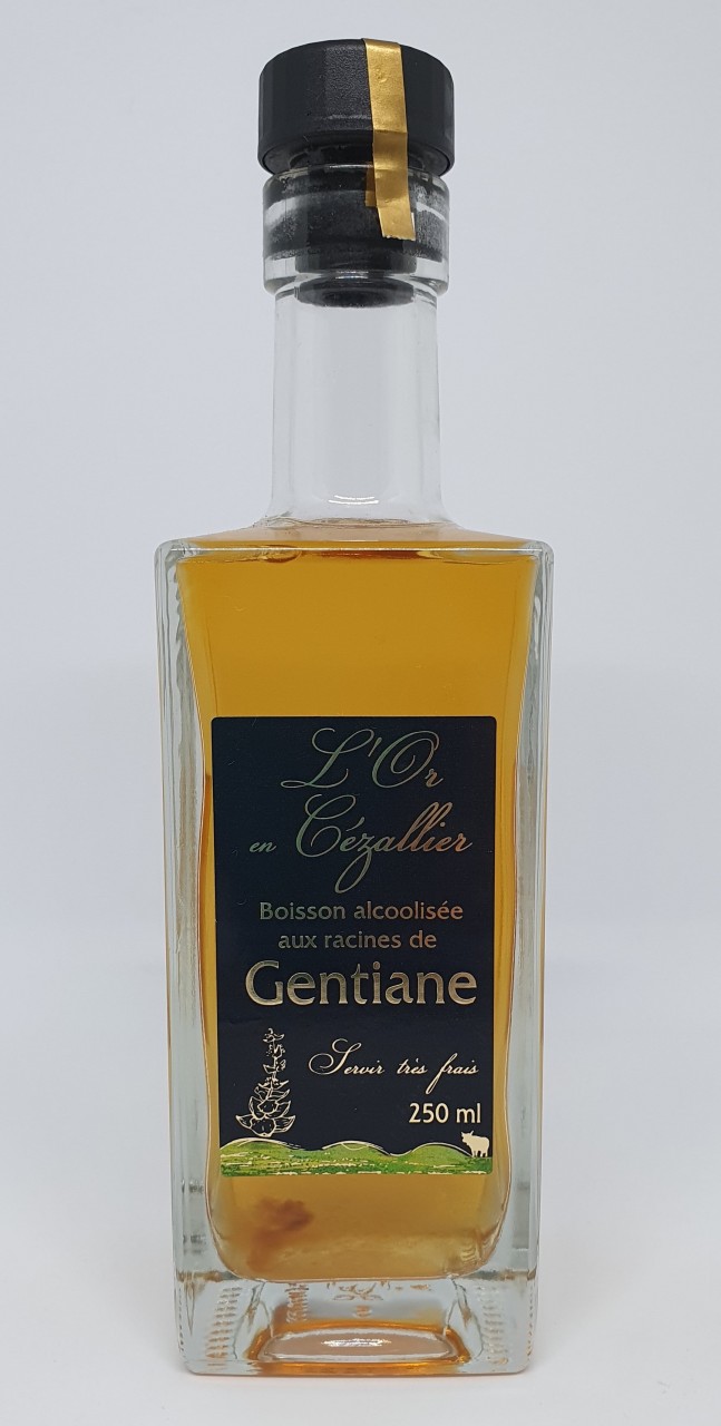 L'Or en Cézallier : Alcool à base de racines de gentiane